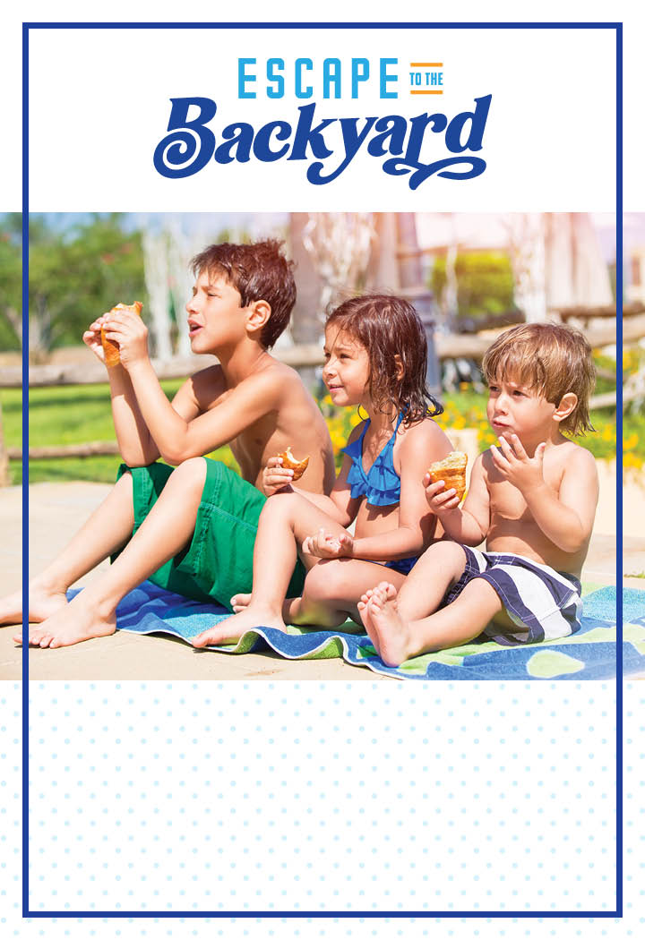 Poolside Aquatic Themed Snacks